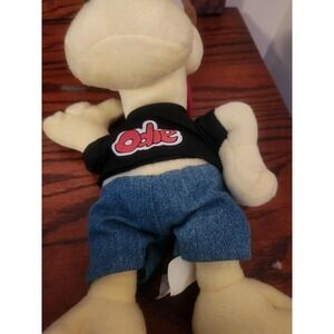 Toys | Vintage Garfield Odie Plush Stuffed Toy 13in Long With Clothes ...